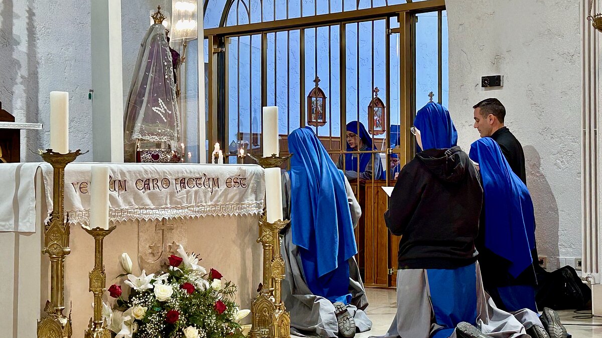 Dernière étape pour Maria on Tour, le jour de l’Annonciation ...